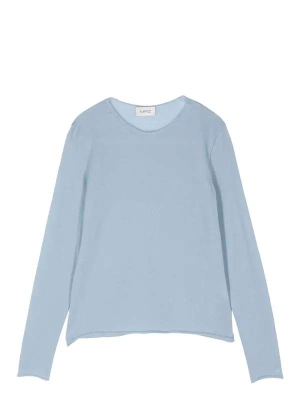 MRZ Fine-ribbed Jumper - Blue