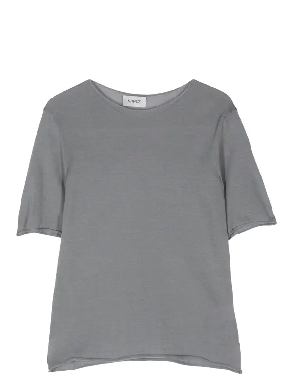 MRZ Fine-ribbed Top - Grey