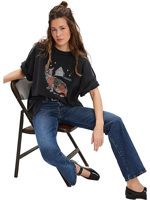 Free People We The Free Farm Friends Tee - Cat