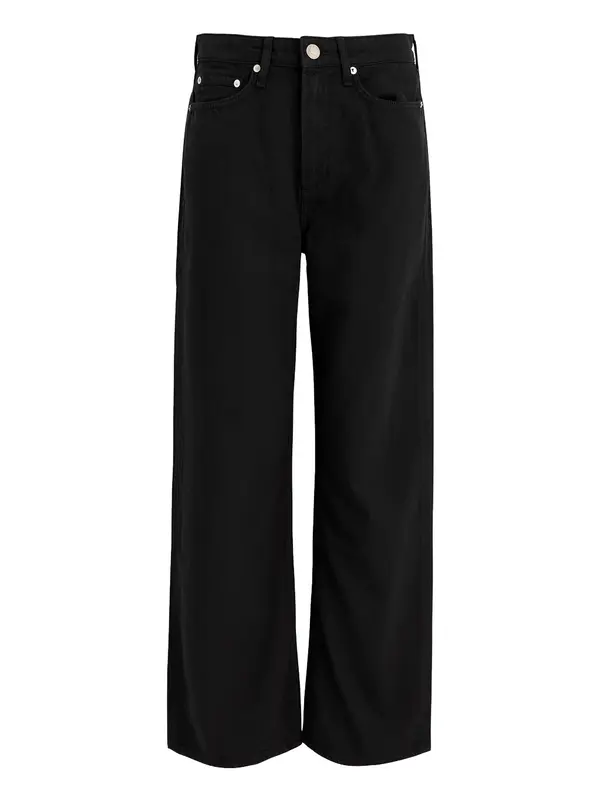 Rag & Bone Logan Wide-leg Jeans - Black