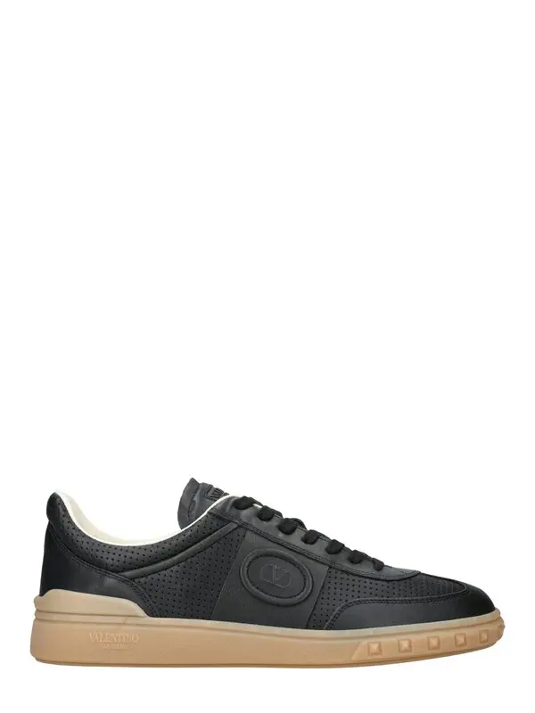 Valentino Garavani Leather Upvillage Sneakers - Black