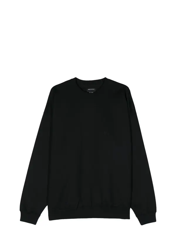 Y3 Crew-neck Sweatshirt - Black