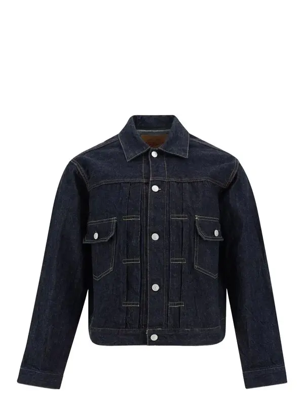 FORTELA Denim Trucker Jacket - Blue
