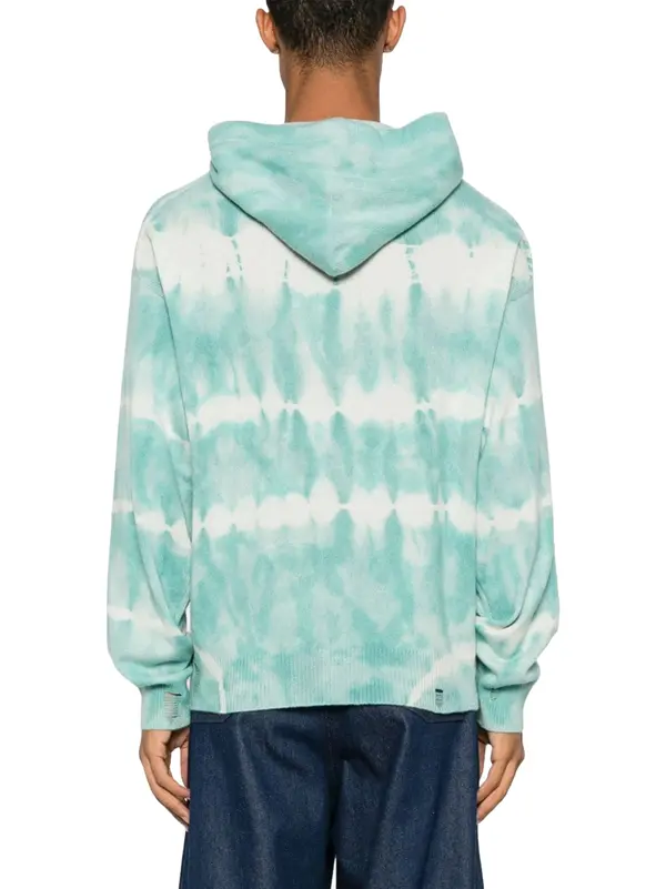 Amiri Tie-dye Hoodie - Blue