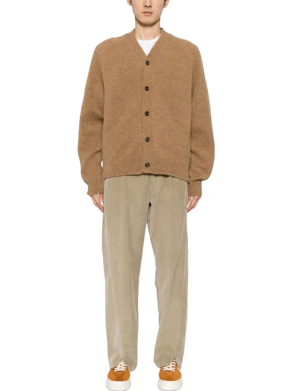 Universal Works David Cardigan - Brown