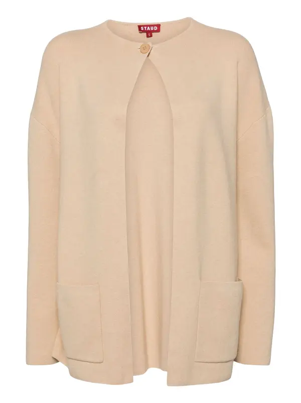 Staud Carry On Cardigan - Neutrals