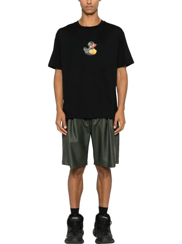 Gcds Duck-print T-shirt - Black