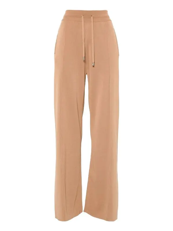 Pinko Love Birds-motif Track Pants - Neutrals
