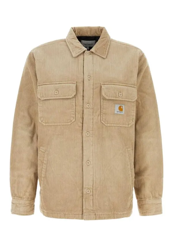 Carhartt Work In Progress Corduroy Shirt - Neutrals
