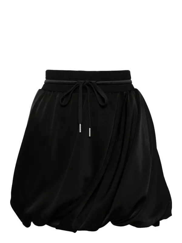 Helmut Lang Bubble Mini Skirt - Black