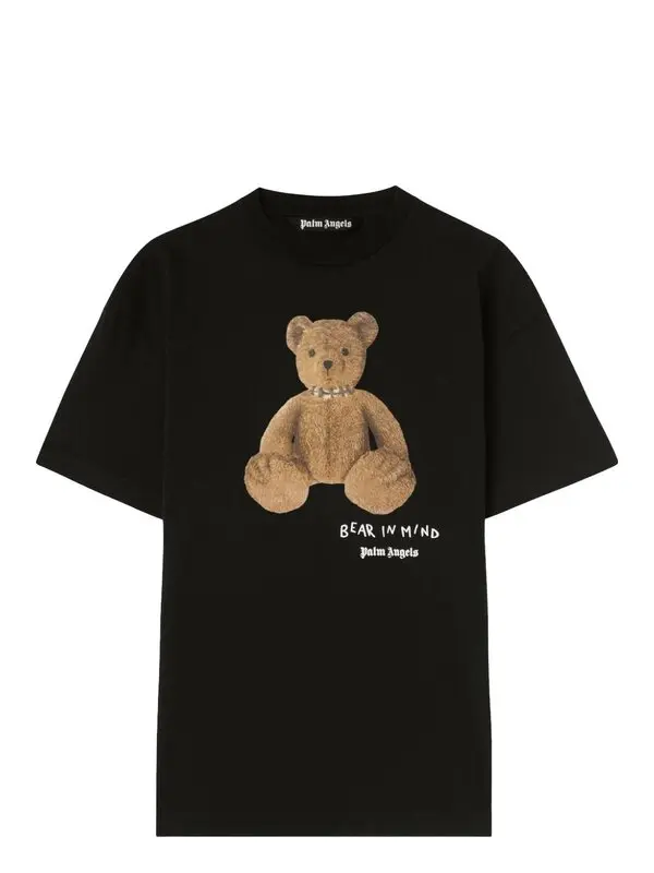 Palm Angels Bear In Mind T-shirt - Black