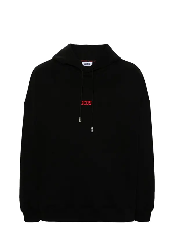 Gcds Clawn-print Hoodie - Black