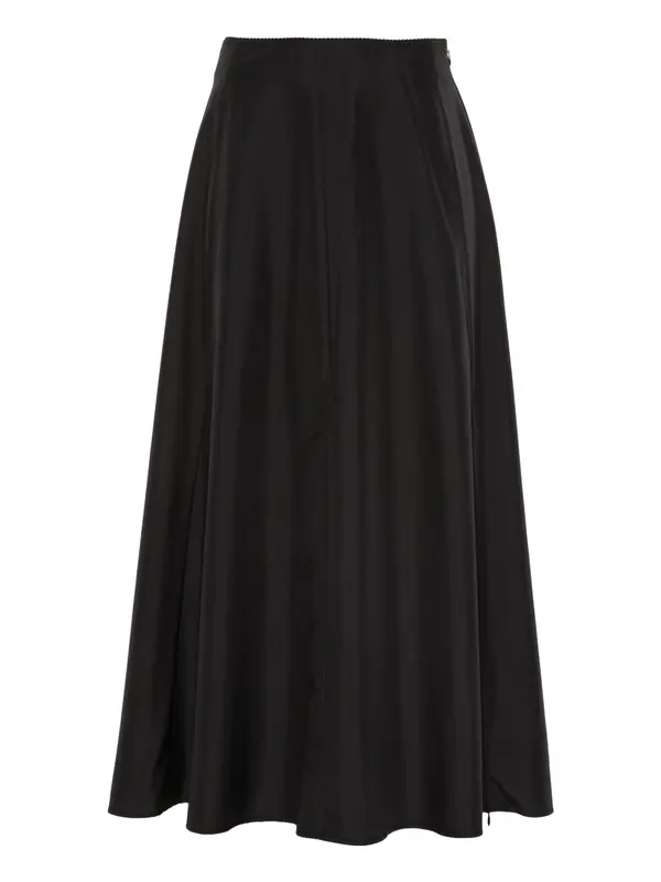 Moschino Mid-length A-line Skirt - Black