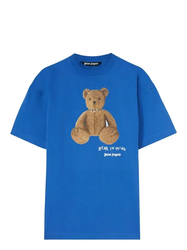 Palm Angels Bear In Mind T-shirt - Blue