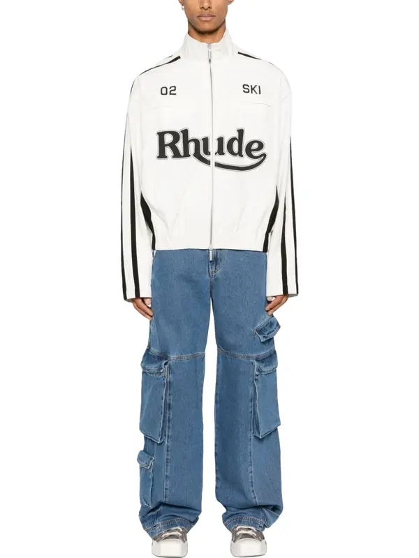 Rhude Logo-print Jacket - White
