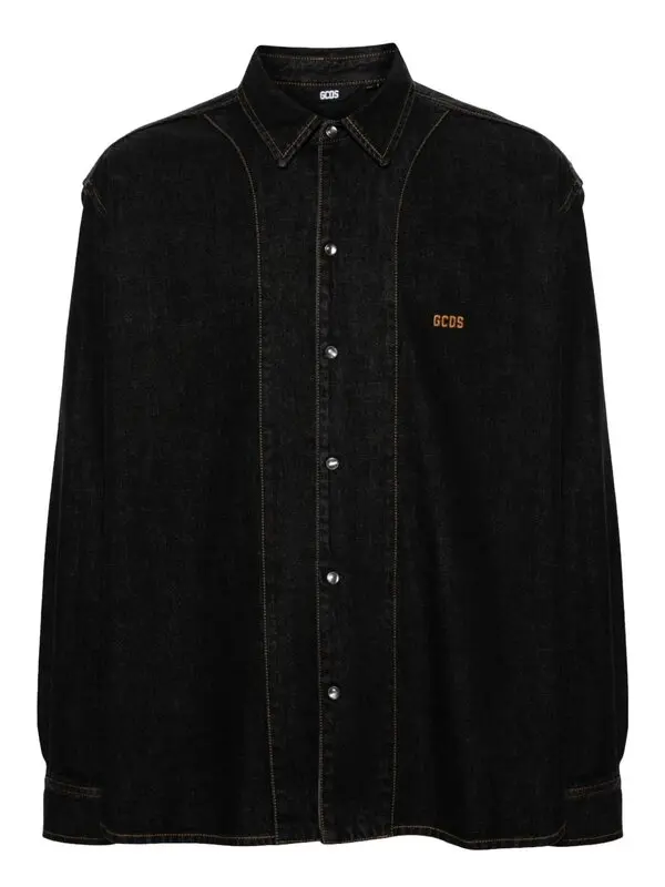 Gcds Wirdo Shirt - Black