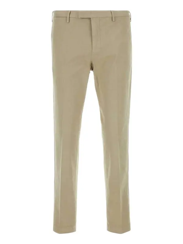PT TORINO Slim-cut Trousers - Neutrals