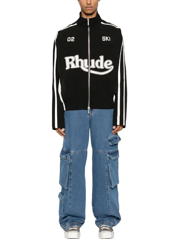 Rhude Logo-print Jacket - Black