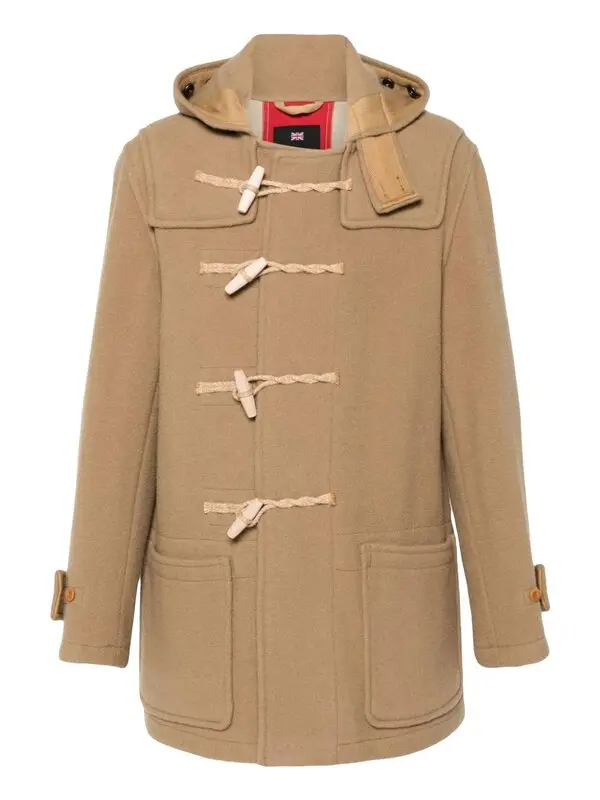 Gloverall Monty Duffle Coat - Neutrals