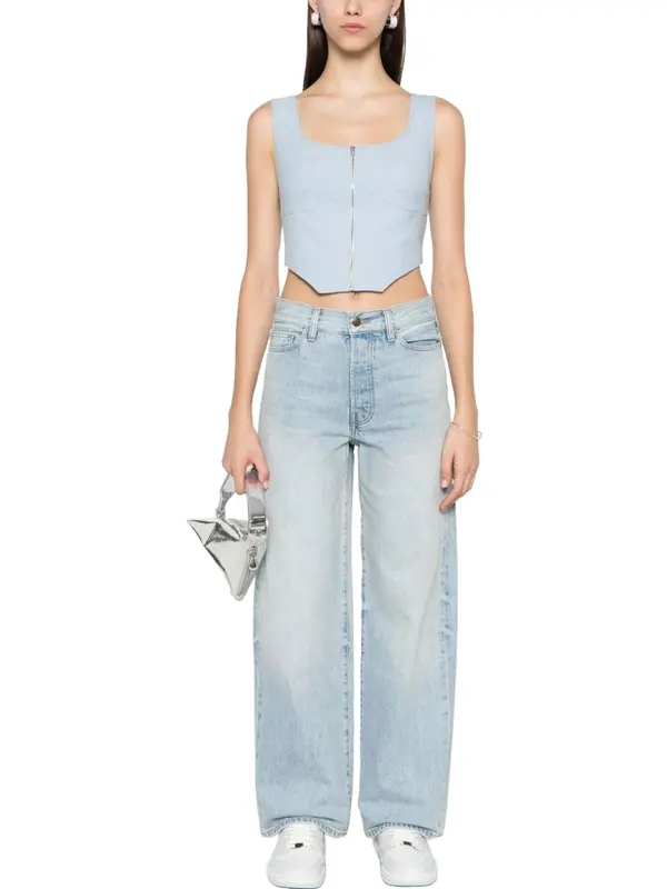 Amiri Wide-leg Jeans - Blue