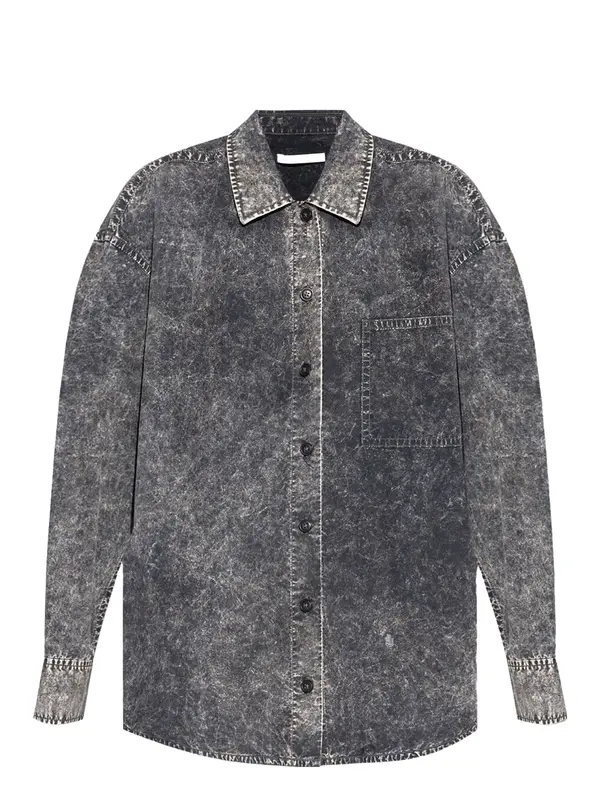 Alexander Wang Acid-wash Shirt - Grey