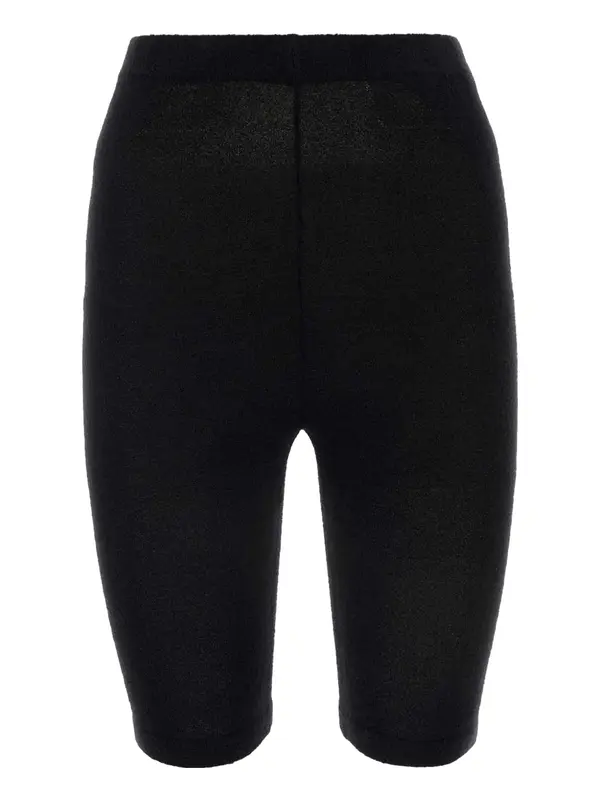 Balenciaga Stretch Terry Shorts - Black