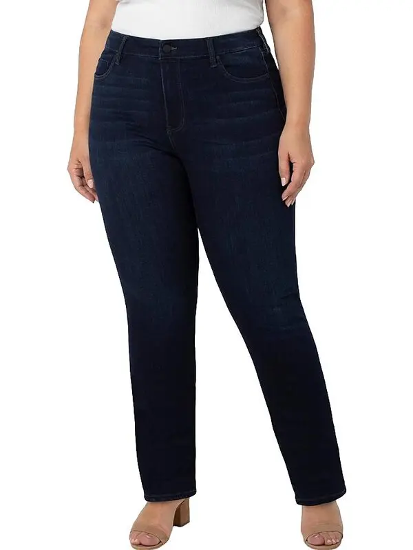 LIVERPOOL Kennedy High-rise Straight Silky Soft Dual Fx Jeans - Halifax