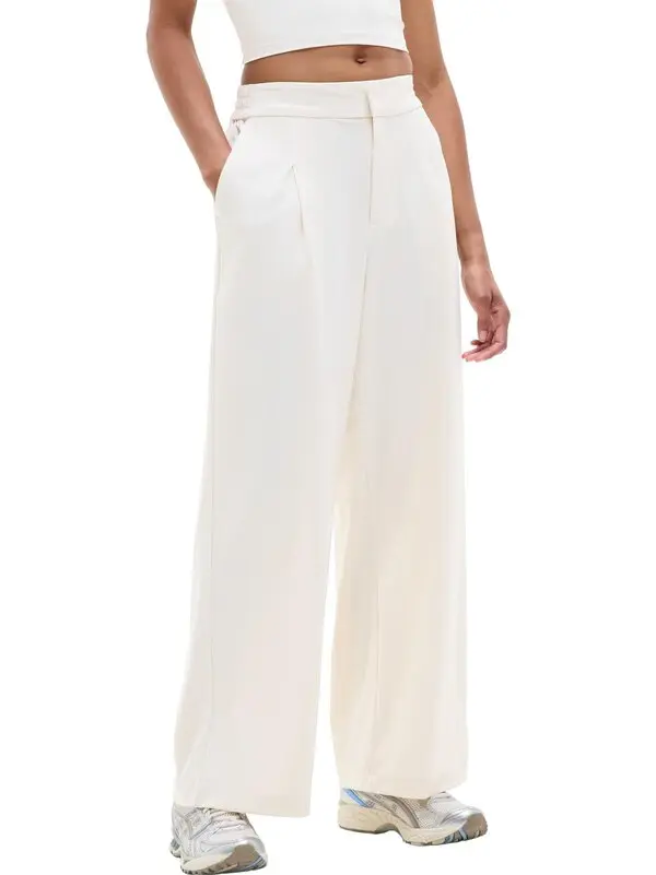 Athleta Pinnacle High-rise Trousers - Bone