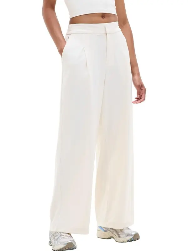 Athleta Pinnacle High-rise Trousers - Bone