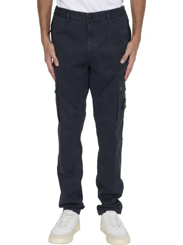 Stone Island Slim Fit Pants - Blue