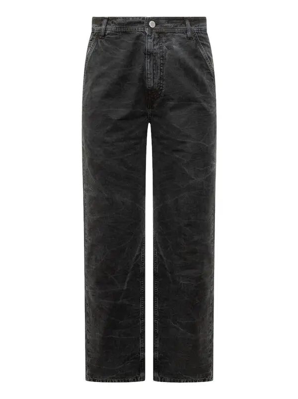 44 LABEL GROUP Straight Fit Jeans - Black