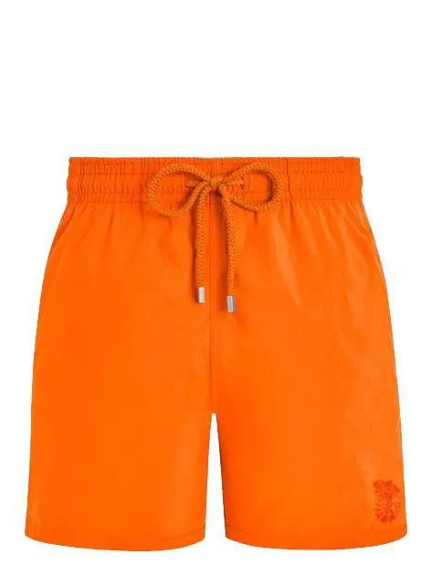 Vilebrequin Printed Swim Shorts - Orange