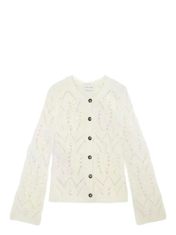 Loulou De Saison Frutos Cardigan - Ivory