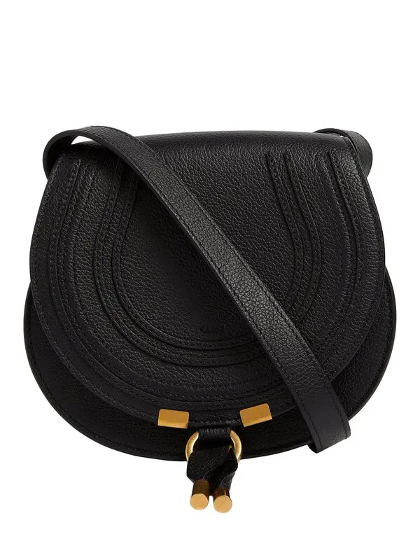 Chloé Marcie Saddle Bag - Black