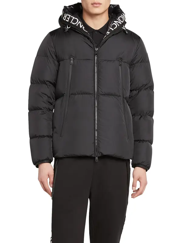 Moncler Montcla Short Down Jacket - Black