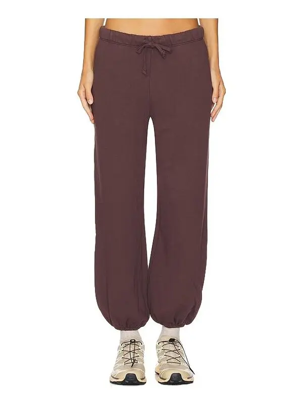 Nsf Shane Drawstring Jogger - Aubergine