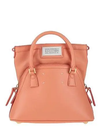 MAISON MARGIELA Handbag In Goat Skin And Cow Leather - Salmon Pink
