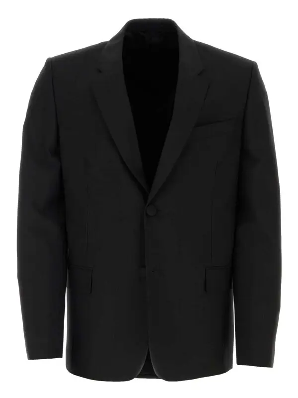 Givenchy Single-breasted Wool Blazer - Black