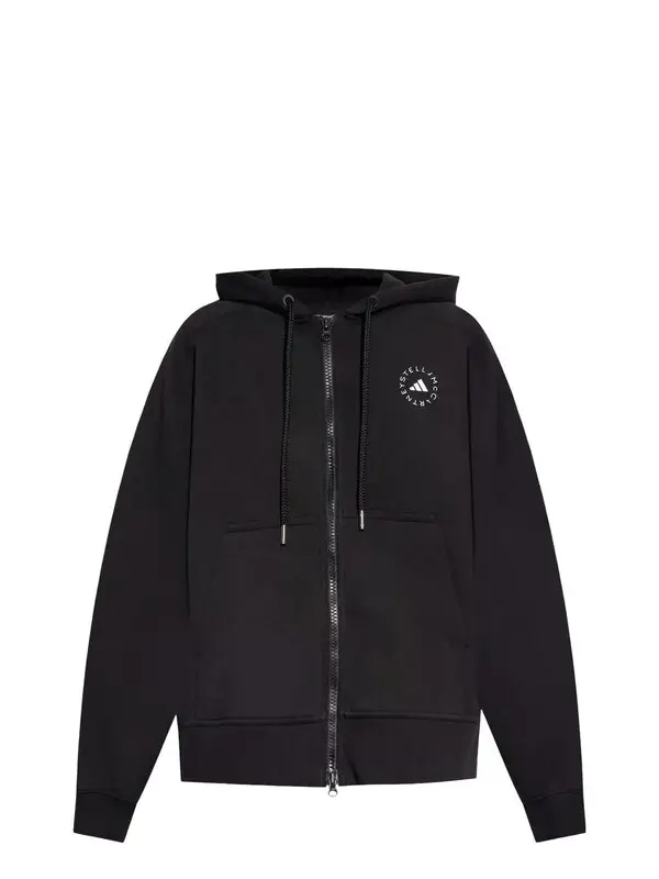 Adidas By Stella McCartney Zip Hoodie - Black
