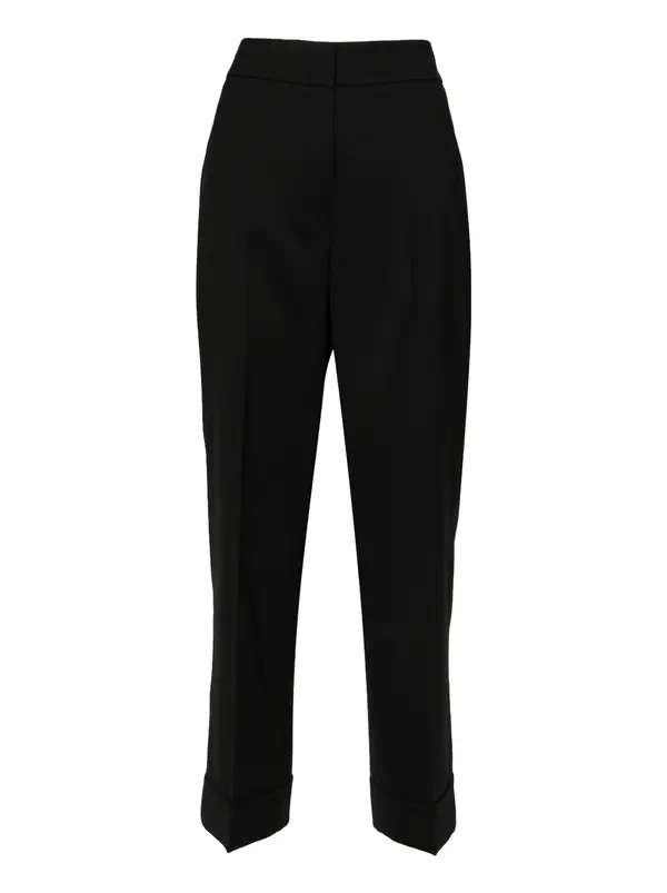 Peserico Tapered Trousers - Black