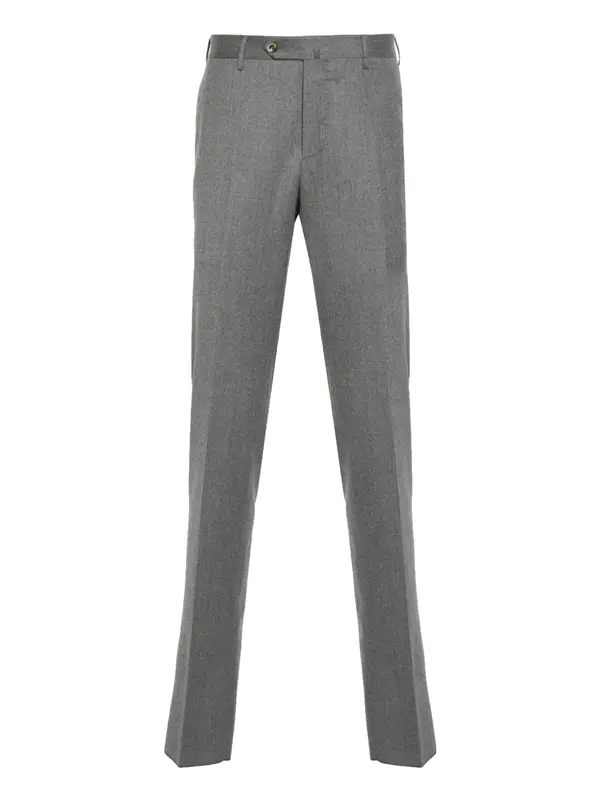PT TORINO Pressed-crease Trousers - Grey