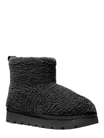 Michael Kors Winnie Faux Shearling Boots - Black