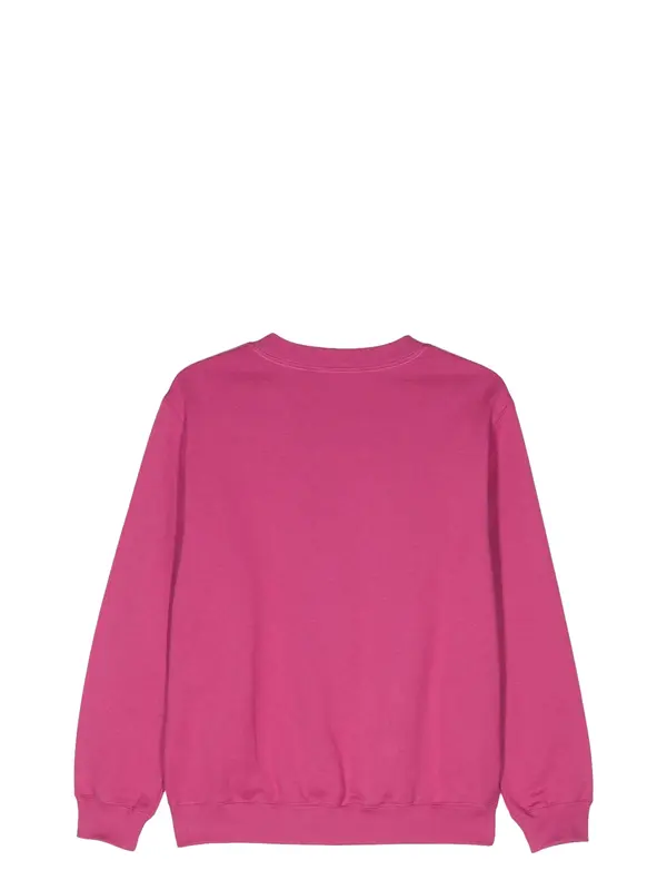 LANVIN Logo-embroidered Sweatshirt - Pink