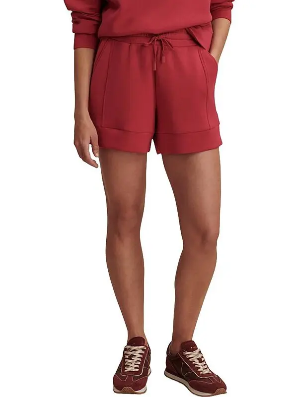 Varley Atrium High-rise Shorts - Rich Raspberry