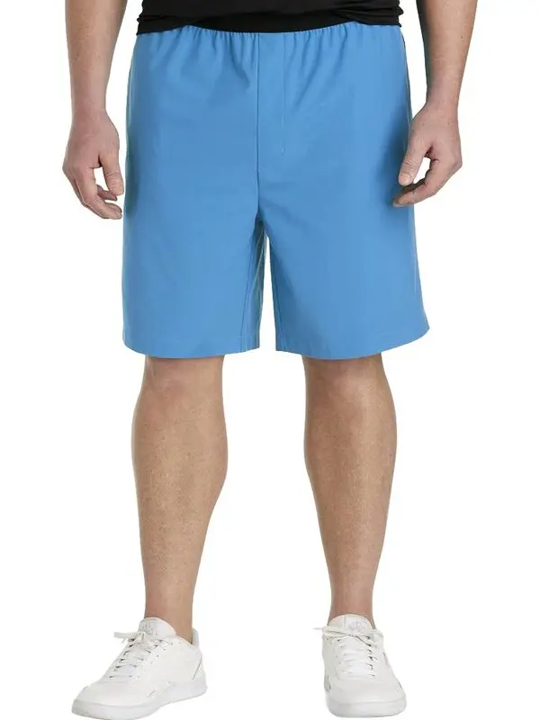 SOCIETY OF ONE BY DXL Big & Tall Commuter Shorts - Azure Blue