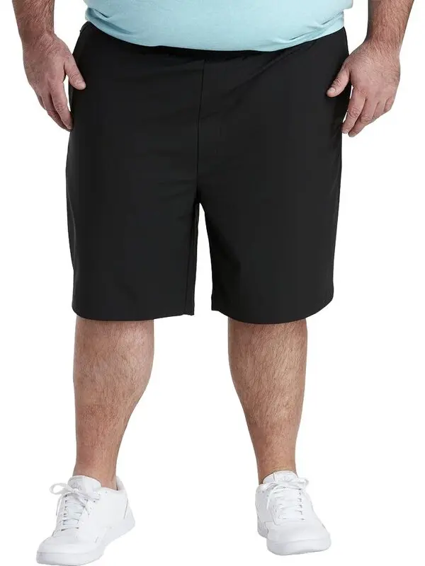 SOCIETY OF ONE BY DXL Big & Tall Commuter Shorts - Black