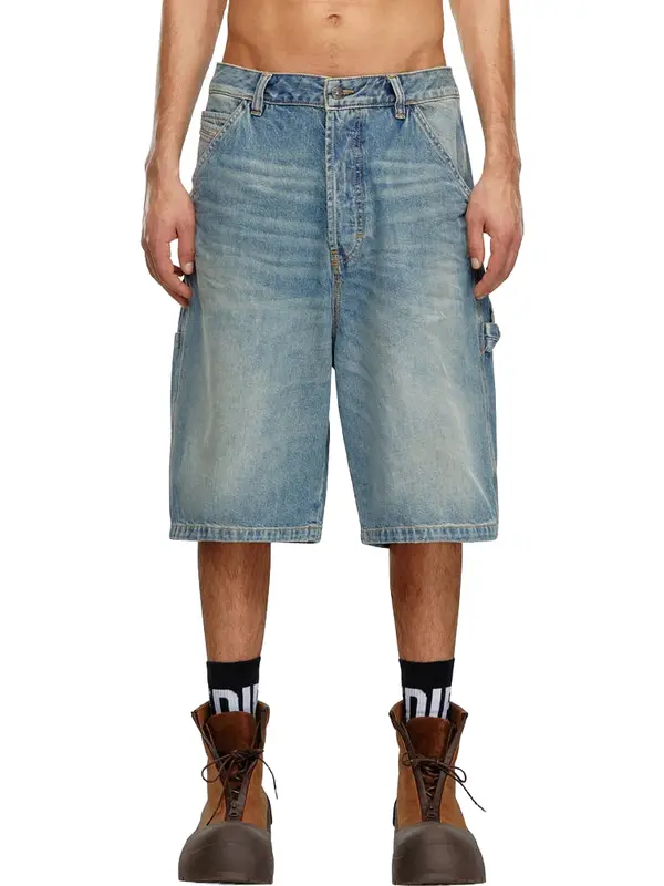 DIESEL® D-livery Relaxed Fit Shorts - Denim