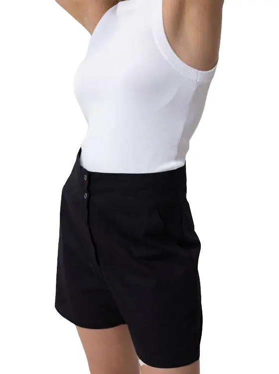 REISTOR Drawstring Pocket Shorts - Black