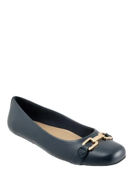 Trotters Sadie Flat - Navy