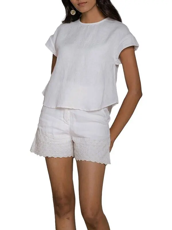 REISTOR Sandcastles Saturday Top - White